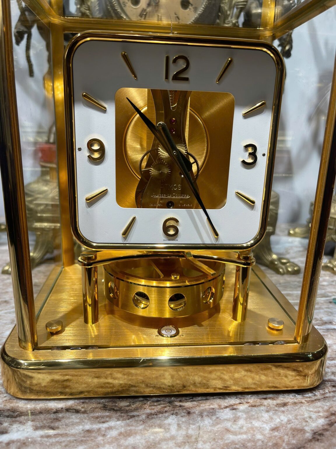 Đồng Hồ Vĩnh Cửu Atmos 540 Thuỵ Sỹ Phiên Bản Chấm Bi Luxury